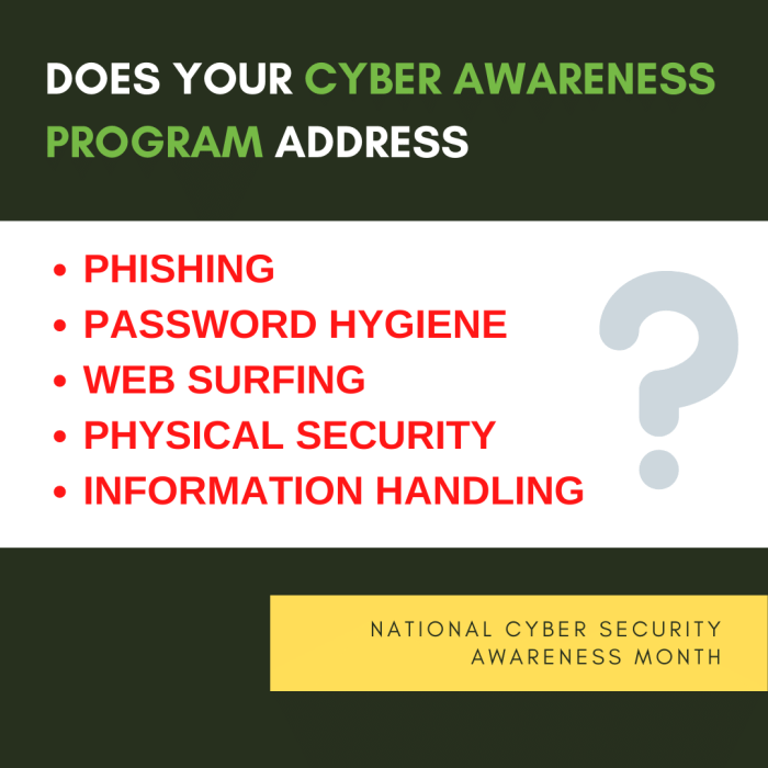 National Cyber Security Awareness Month: Key Areas of a Cyber Awareness ...